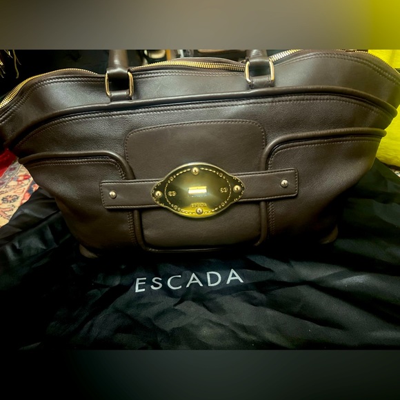 Escada | Bags | Escada 48 Hour Weekender Large Tote | Poshmark